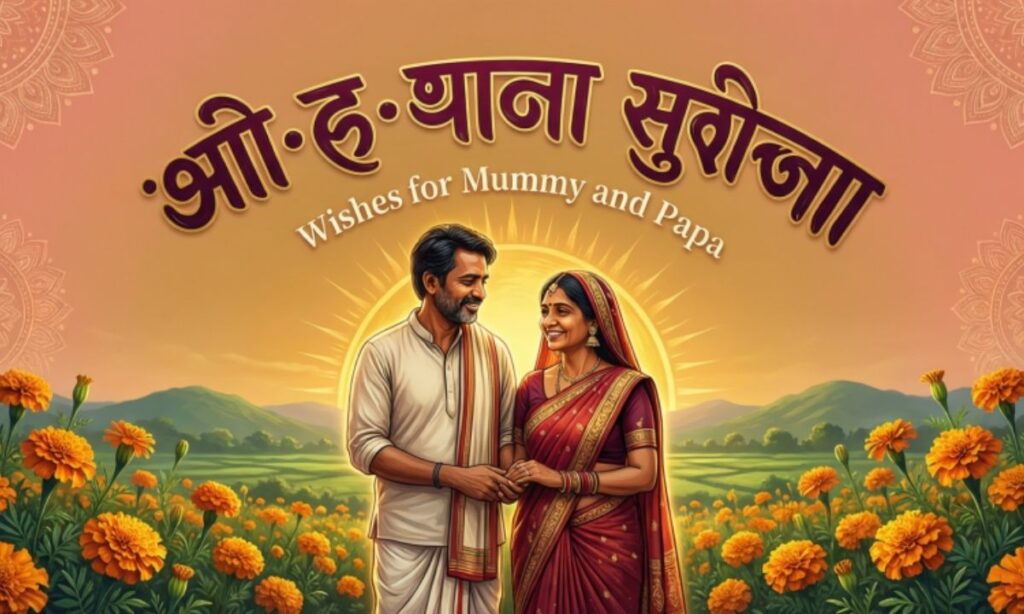 Mummy Papa Anniversary Wishes in Marathi – आई-बाबांना शुभेच्छा