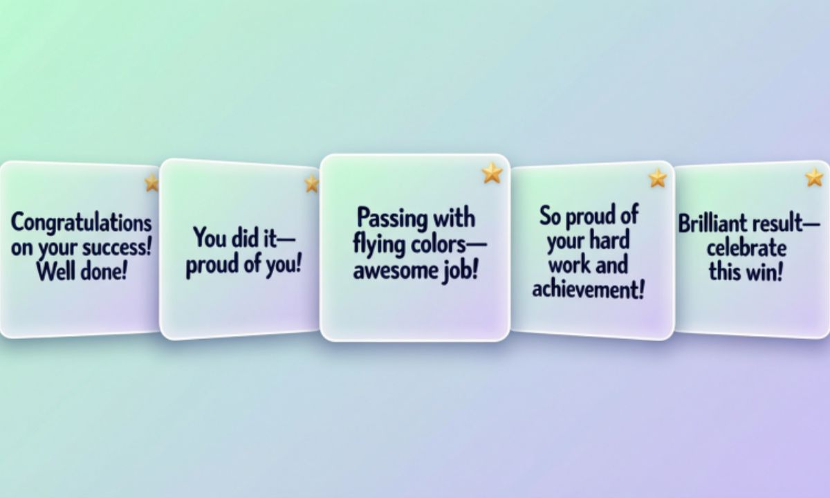 300+ Congratulations on Passing Your Exam to Inspire Success